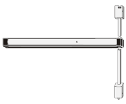 Adams Rite 8200 Narrow Stile SVR Exit Device - Exit Only – Storefront ...